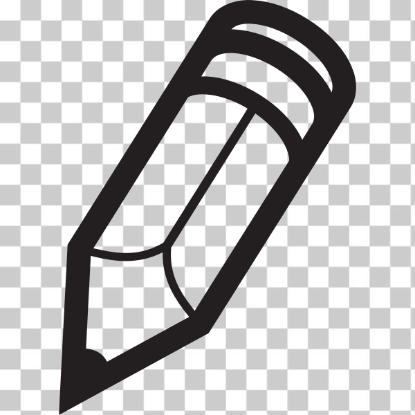 Free: SVG Pencil outline - nohat.cc