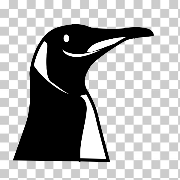 Free: SVG Penguin Linux vector - nohat.cc