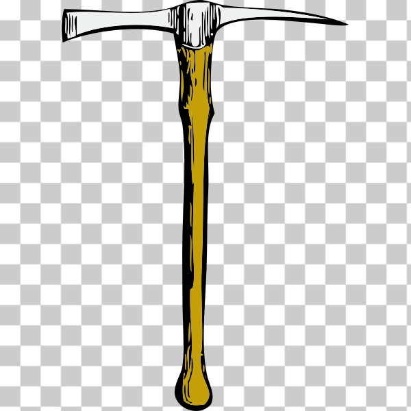 Free: SVG Pickaxe vector image - nohat.cc