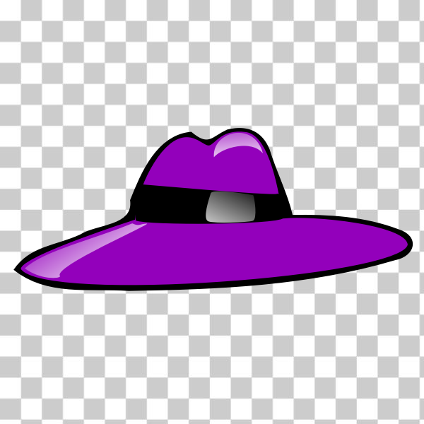 Free: SVG Pimp hat vector illustration - nohat.cc