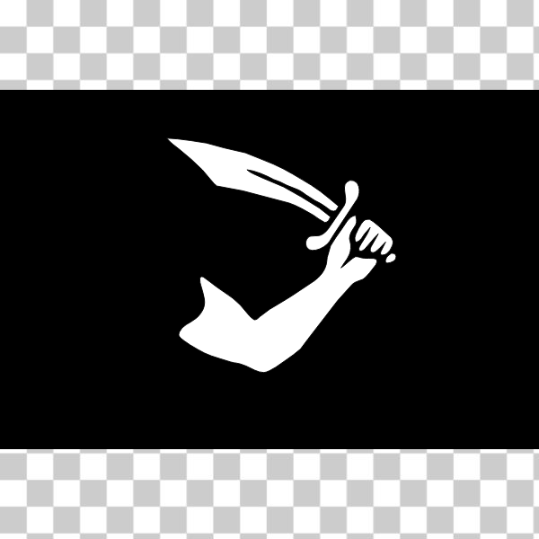 Free: SVG Pirate flag of Thomas Tew - nohat.cc