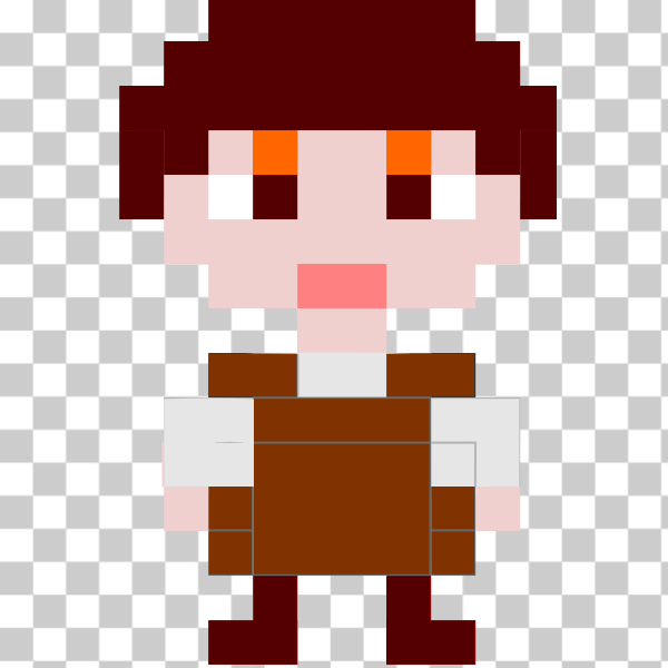 Free: SVG Pixel Art Male - nohat.cc