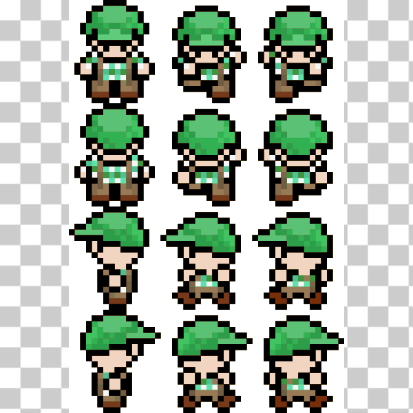 Free: SVG Pixel character image - nohat.cc