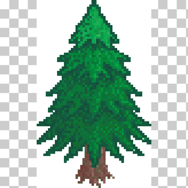Free: SVG Pixel pine tree - nohat.cc