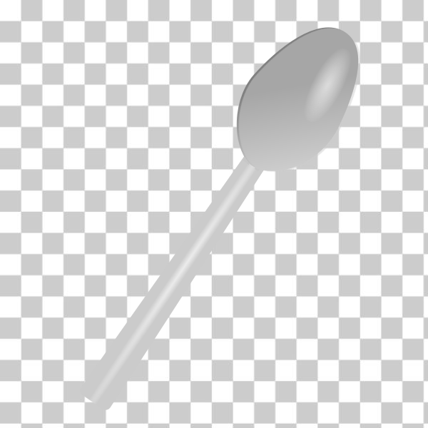 Free: SVG Plastic spoon vector illustration - nohat.cc
