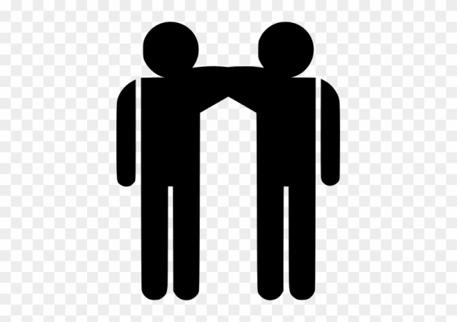 Free: Svg Png - Two People Symbol - nohat.cc