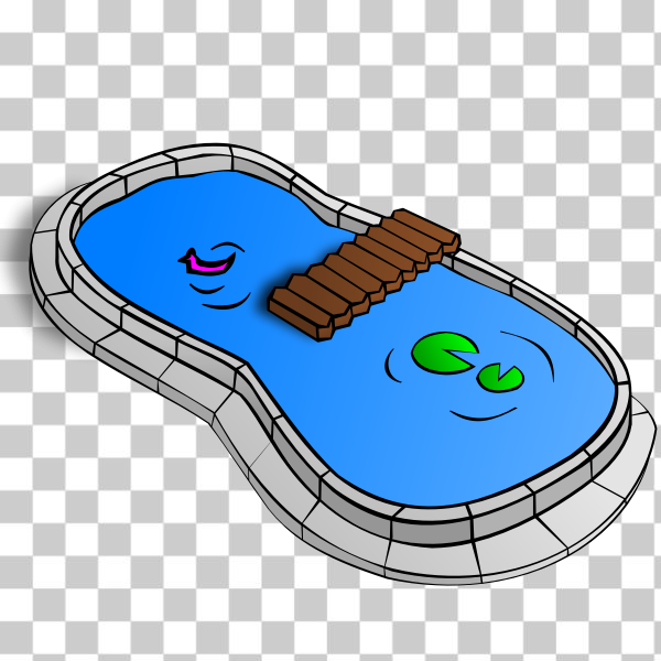 Free: SVG Pond RPG map symbol vector image - nohat.cc