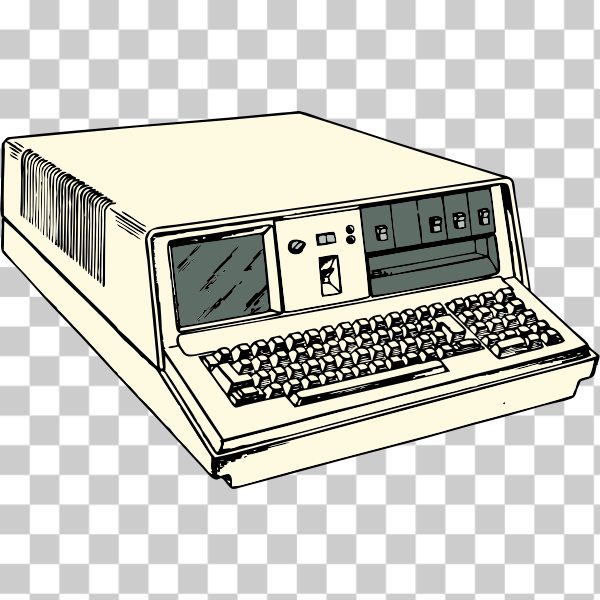 Free: SVG Portable computer vector clip art - nohat.cc