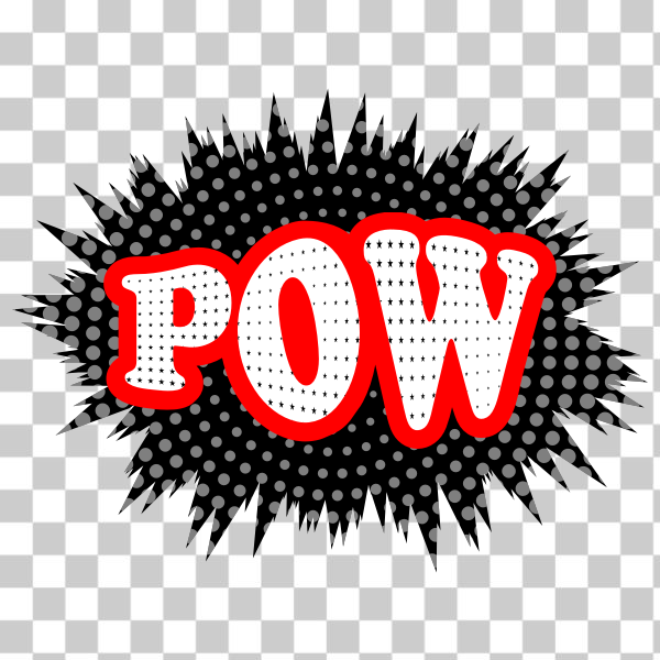 Free: SVG Pow typography - nohat.cc