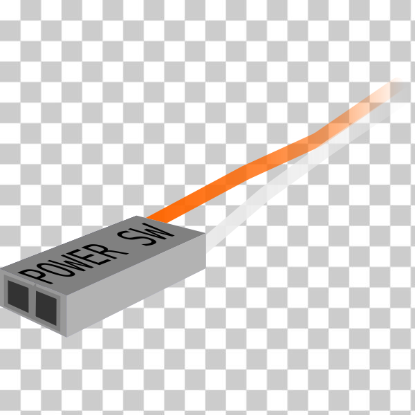 Free: SVG Power switch plug vector clip art - nohat.cc