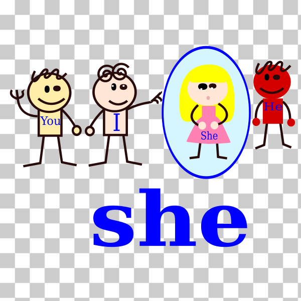 Free: SVG Pronouns with icons - nohat.cc