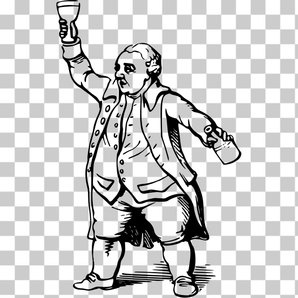 Free: SVG Proposing a toast vector image - nohat.cc