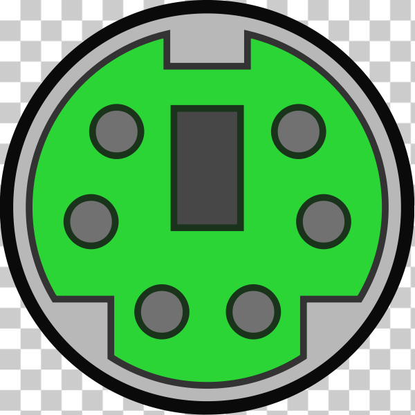 Free: SVG PS2 mouse port vector image - nohat.cc