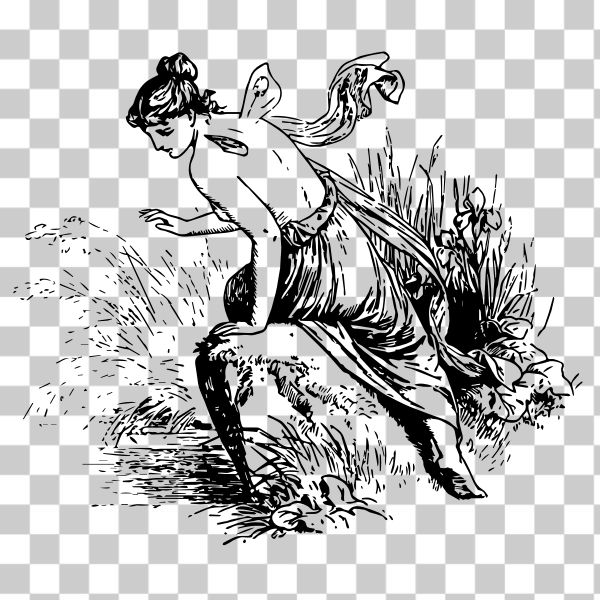 Free: SVG Psyche illustration - nohat.cc