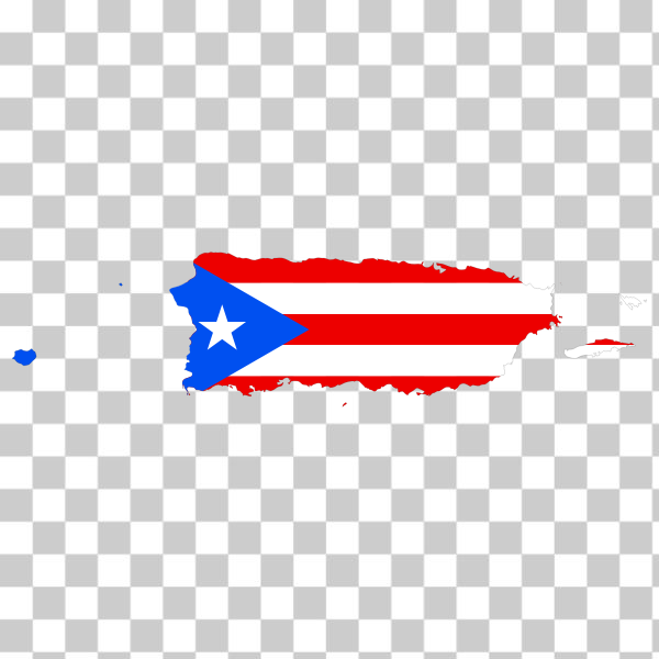 Free: SVG Puerto Rico map and flag - nohat.cc