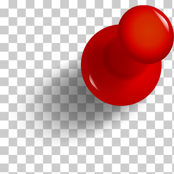 Free: SVG Pushpin vector image - nohat.cc