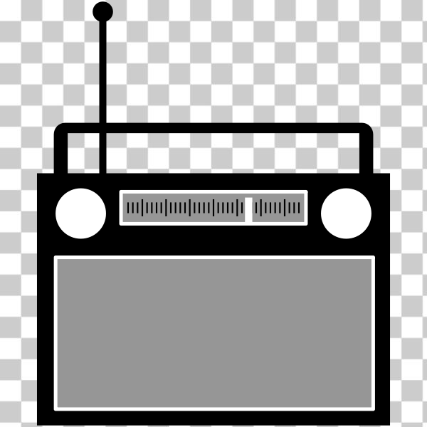 Free: SVG Radio receiver vector clip art - nohat.cc