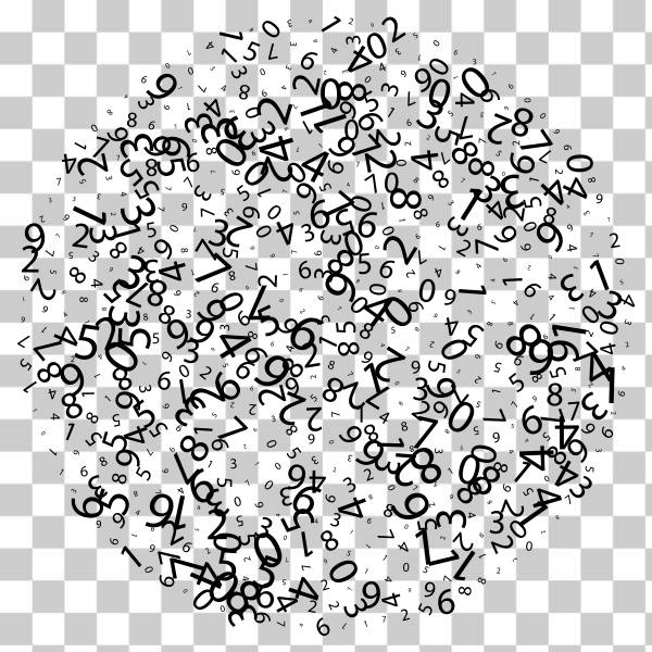 Free: SVG Random numbers in a cloud - nohat.cc