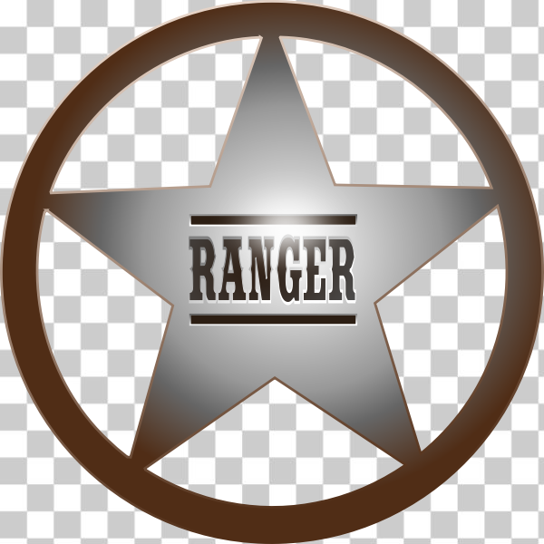 Free: SVG Rangers star vector clip art - nohat.cc