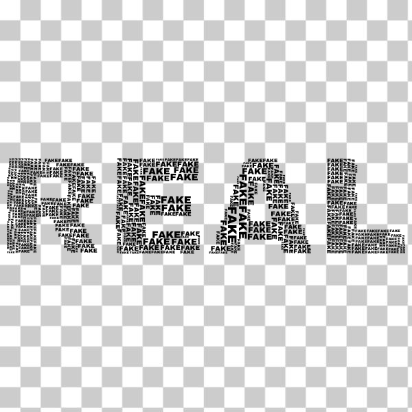 Free: SVG Real Fake Black - nohat.cc