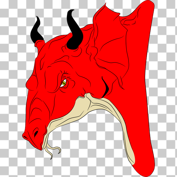 Free: SVG Red Beast - nohat.cc