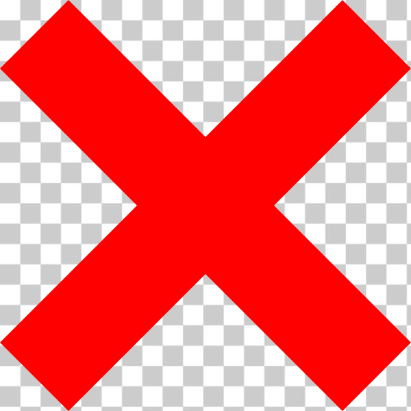 Free: SVG Red cross not OK vector symbol - nohat.cc