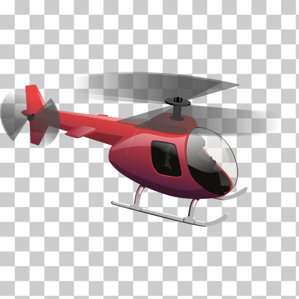 Free: SVG Red helicopter vector drawing - nohat.cc