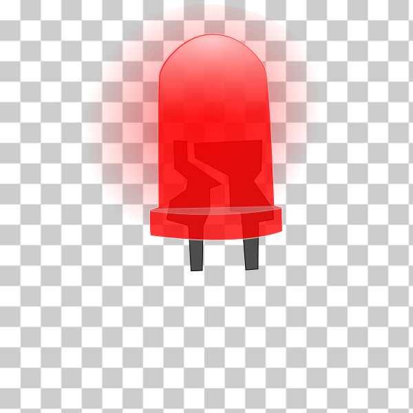 Free: SVG Red LED lamp image - nohat.cc