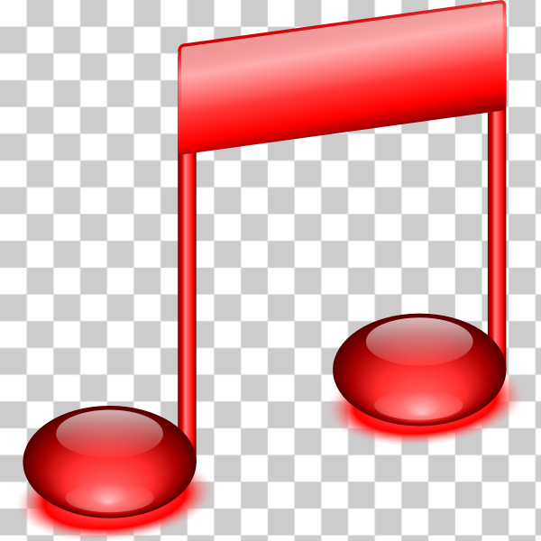 Free: SVG Red note - nohat.cc