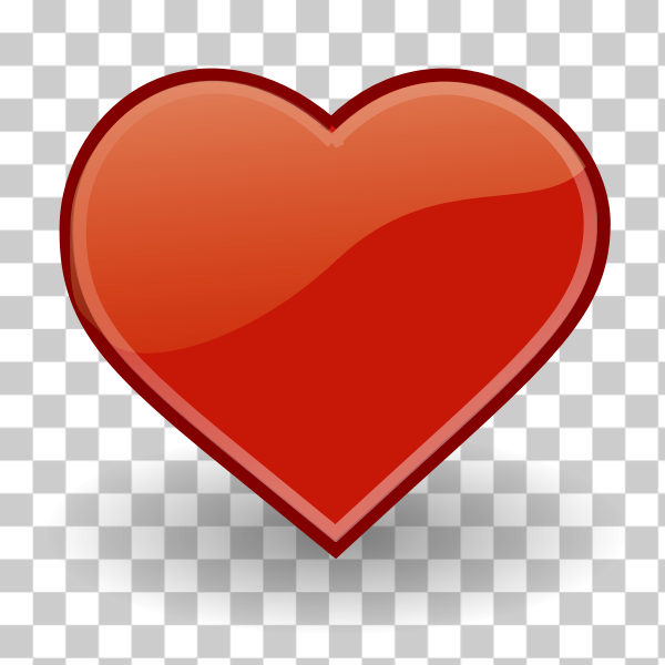 Free: SVG Red reflective heart vector illustration - nohat.cc