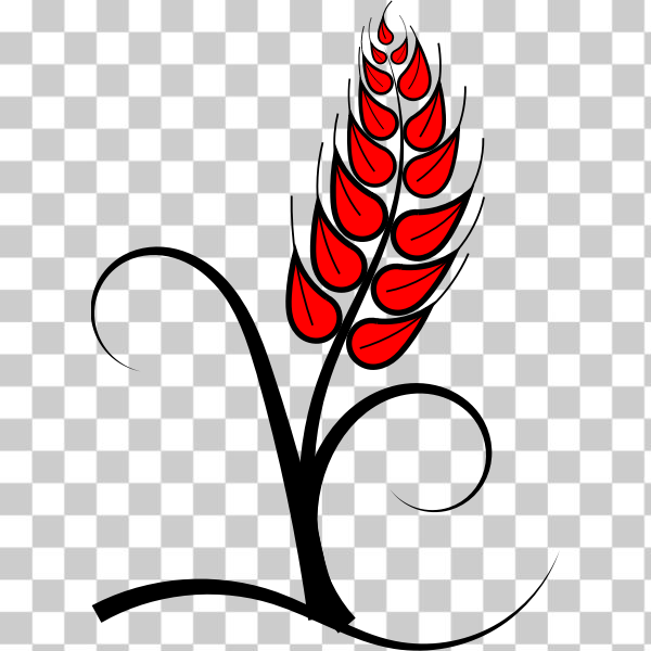 Free: SVG Red rye icon - nohat.cc