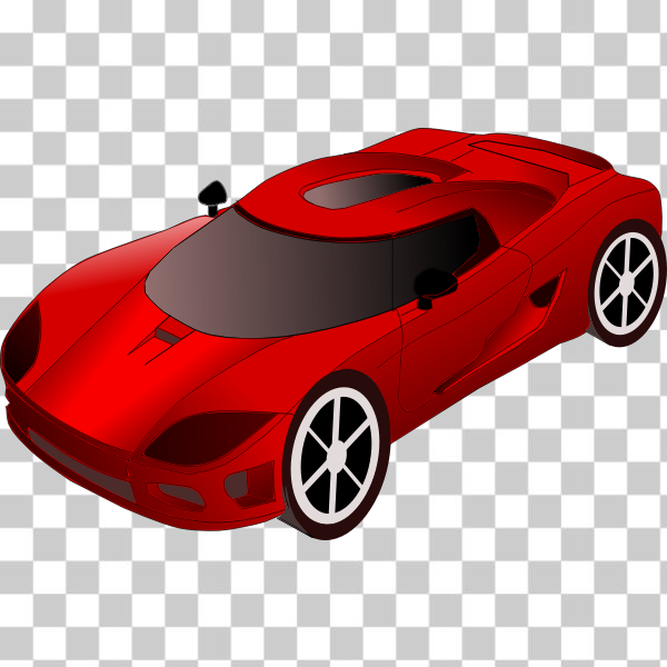 Free: SVG Red sports racing car vector clip art - nohat.cc
