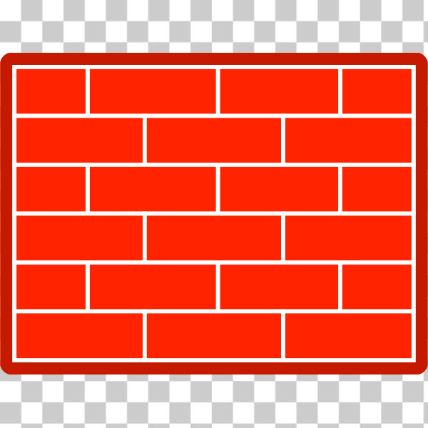 Free: SVG Red vector image of firewall for computer networks - nohat.cc