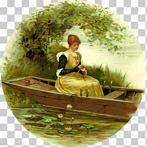 Free: SVG Riverbank Scene - nohat.cc