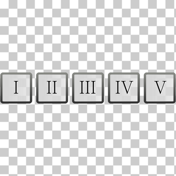 Free: SVG Roman Numerals - nohat.cc