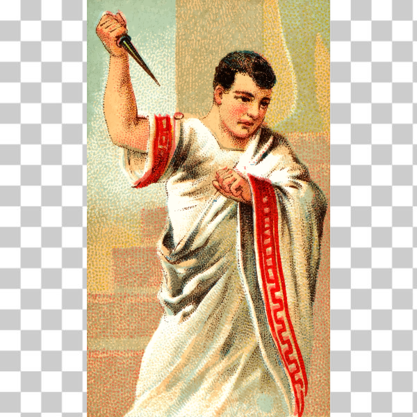 Free: SVG Roman with dagger - nohat.cc