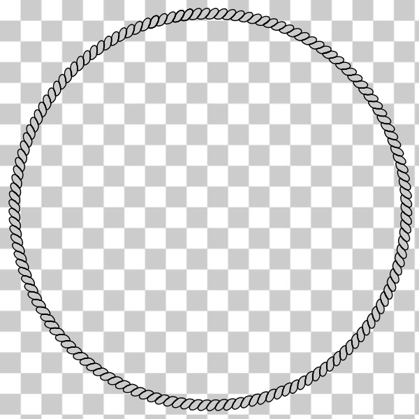 Free: SVG Rope frame vector image - nohat.cc