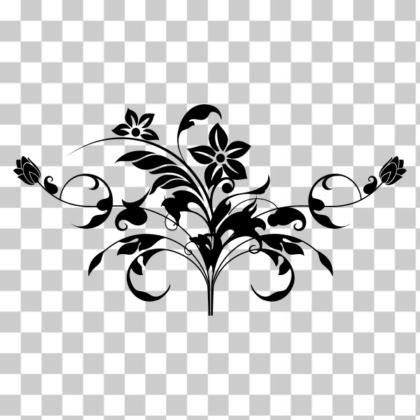 Free: SVG Roses motif - nohat.cc