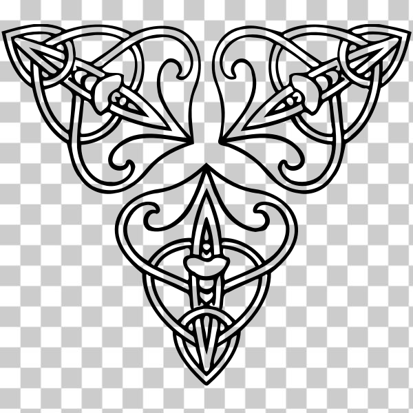 Free: SVG Rotational decorative triangle - nohat.cc