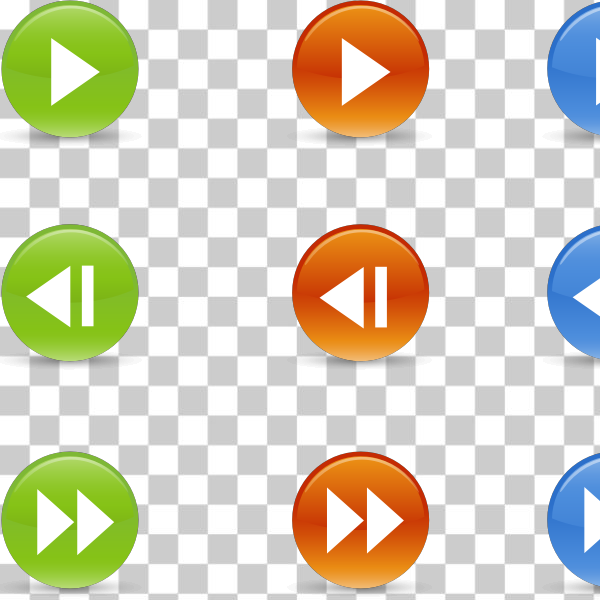 Free: SVG Round buttons symbols - nohat.cc