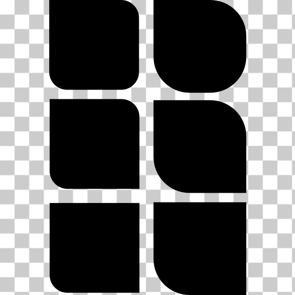 Free: SVG Rounded corners silhouette - nohat.cc