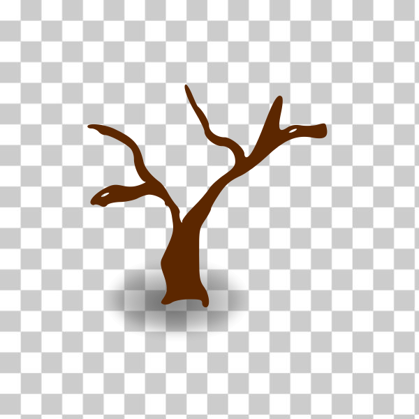Free: SVG RPG map symbols deserted tree - nohat.cc