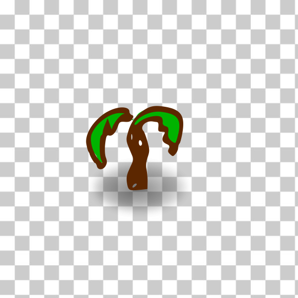 Free: SVG RPG map symbols palm tree - nohat.cc