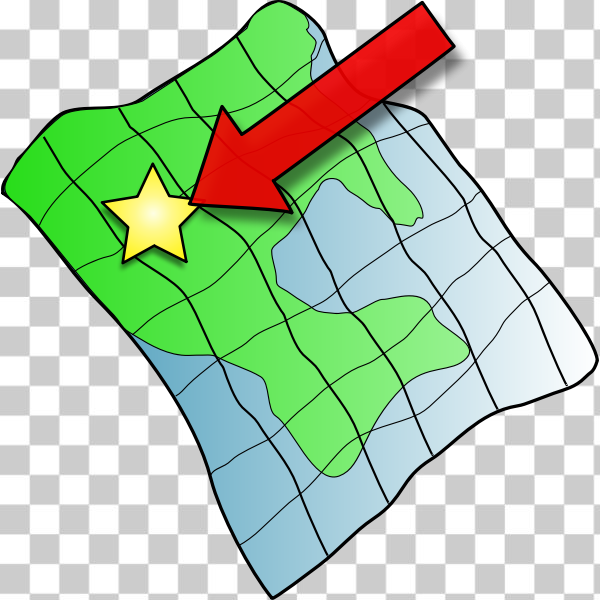 Free: SVG Ruffled Map vector image - nohat.cc