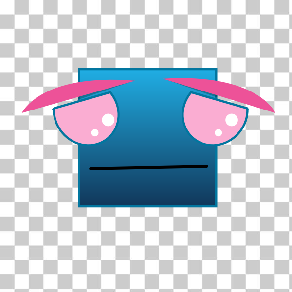 Free: SVG Sad square - nohat.cc