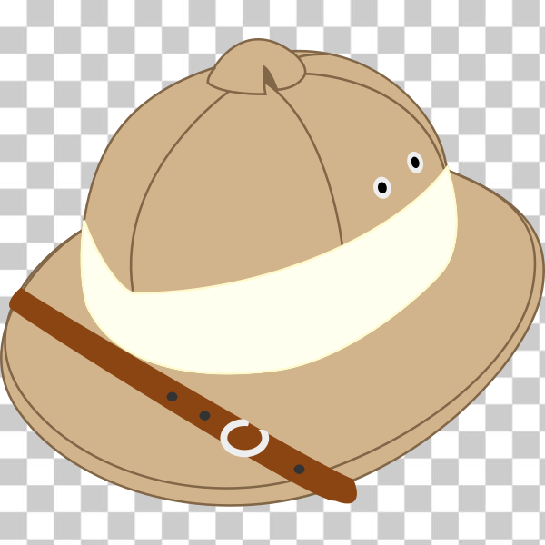 Free: SVG Salakot hat vector image - nohat.cc