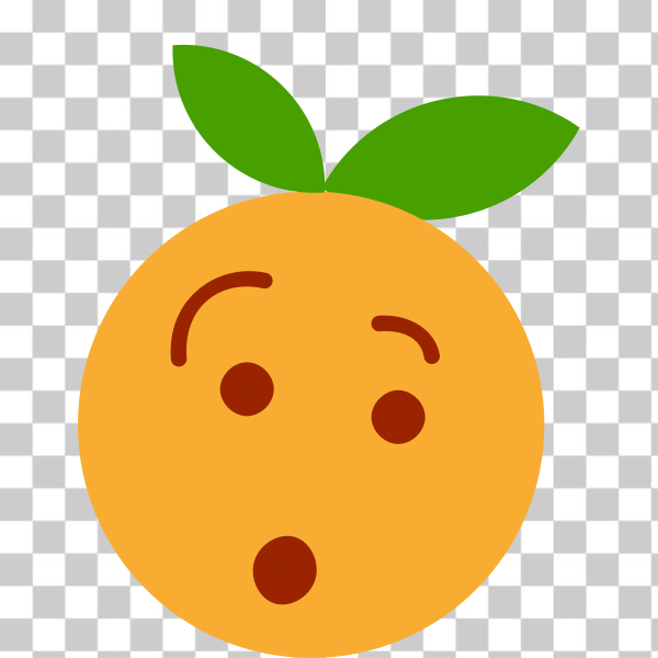 Free: SVG Scared orange - nohat.cc