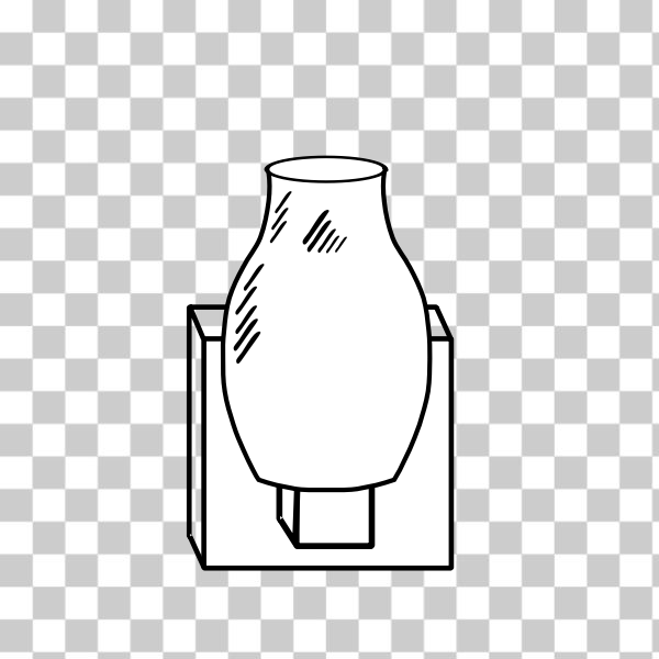 Free: SVG Sconce with square base - nohat.cc