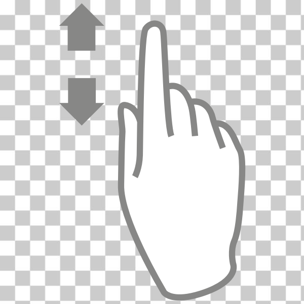Free: SVG Scrolling hand - nohat.cc