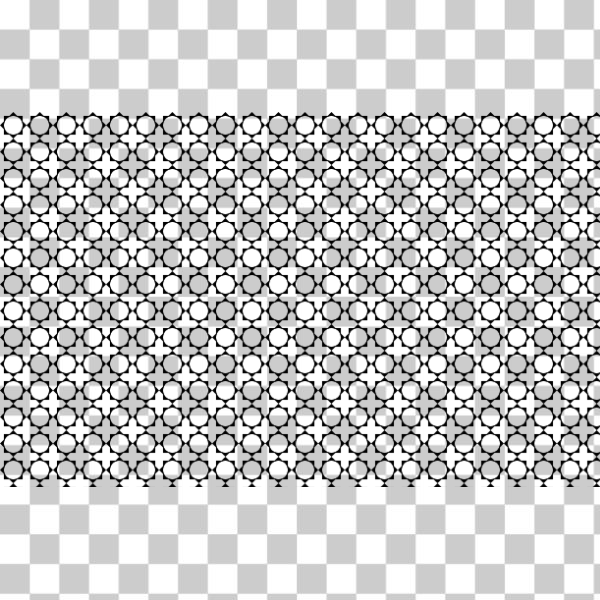 Free: SVG Seamless negative space circles pattern 3 - nohat.cc